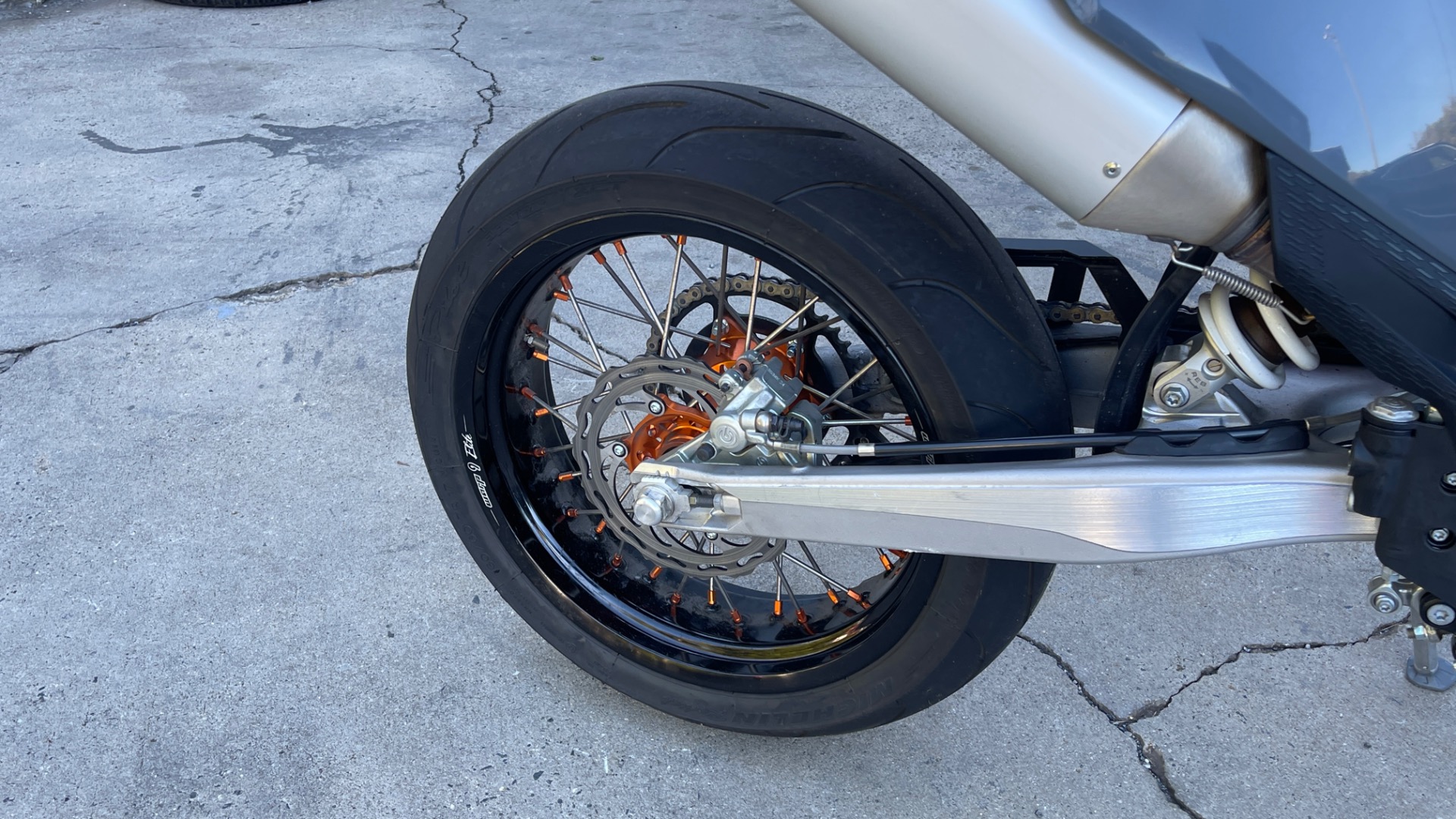 Used 2021 KTM EXC-F 500 SUPERMOTO / DIRT WHEELS / STAND / UPGRADED SEAT ...