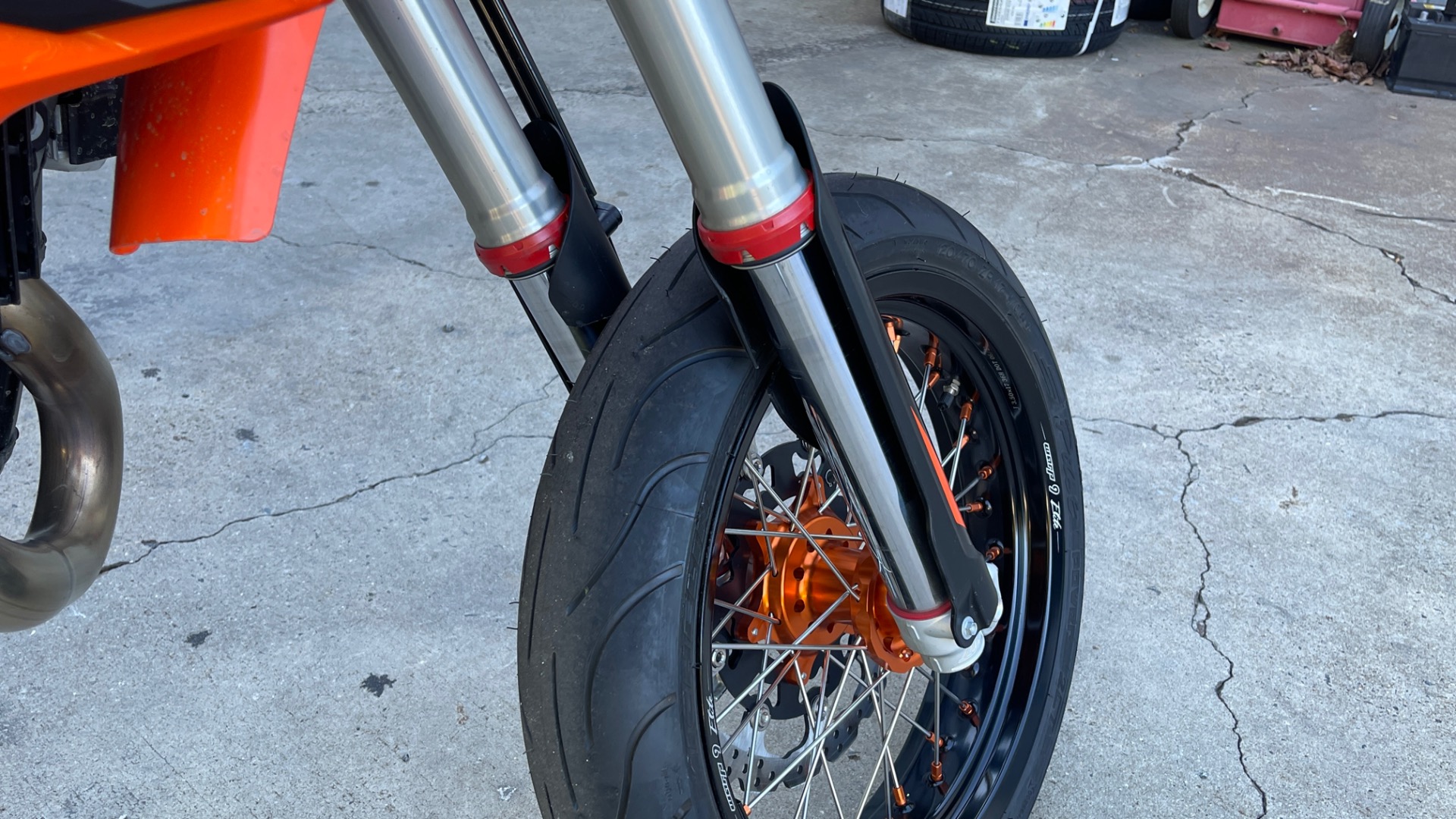 Used 2021 KTM EXC-F 500 SUPERMOTO / DIRT WHEELS / STAND / UPGRADED SEAT ...