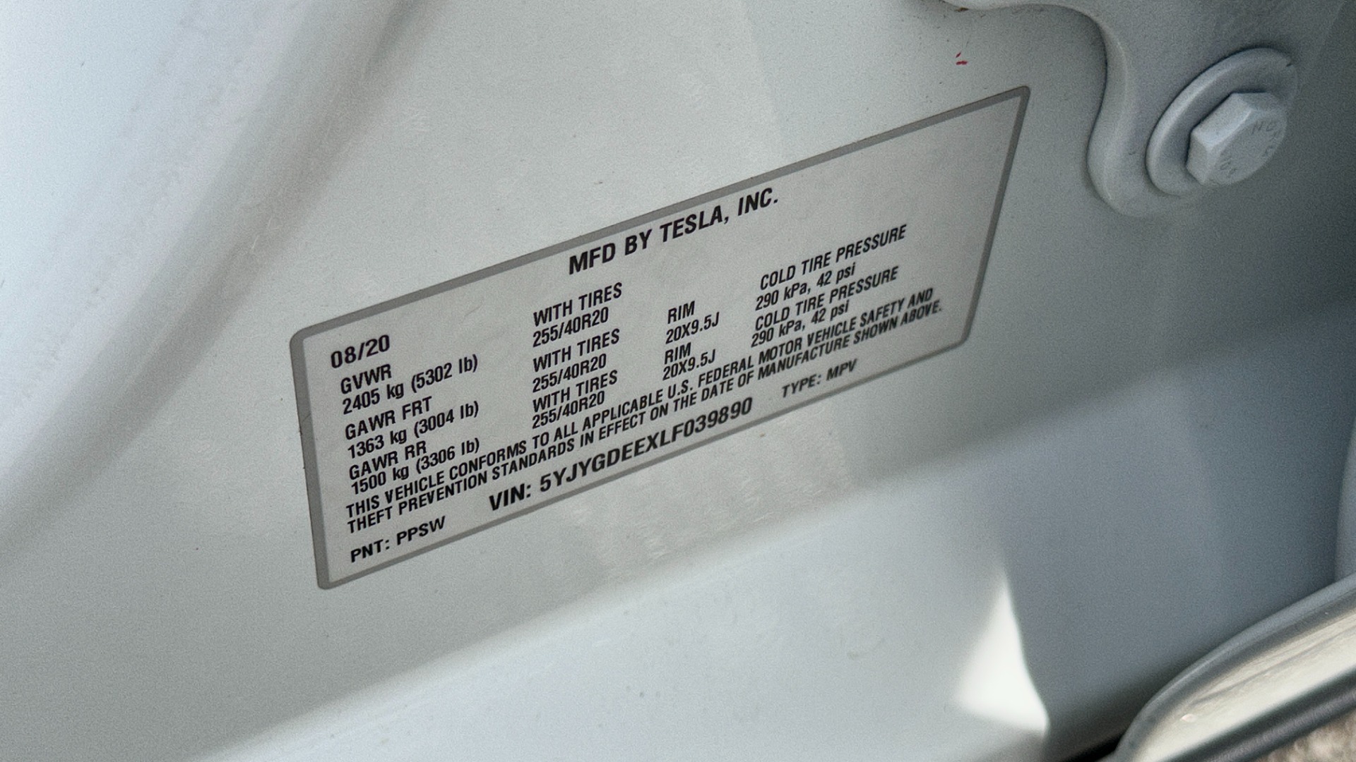 Used 2020 Tesla MODEL Y DUAL MOTOR ACCELERATION BOOST / AUTOPILOT ...