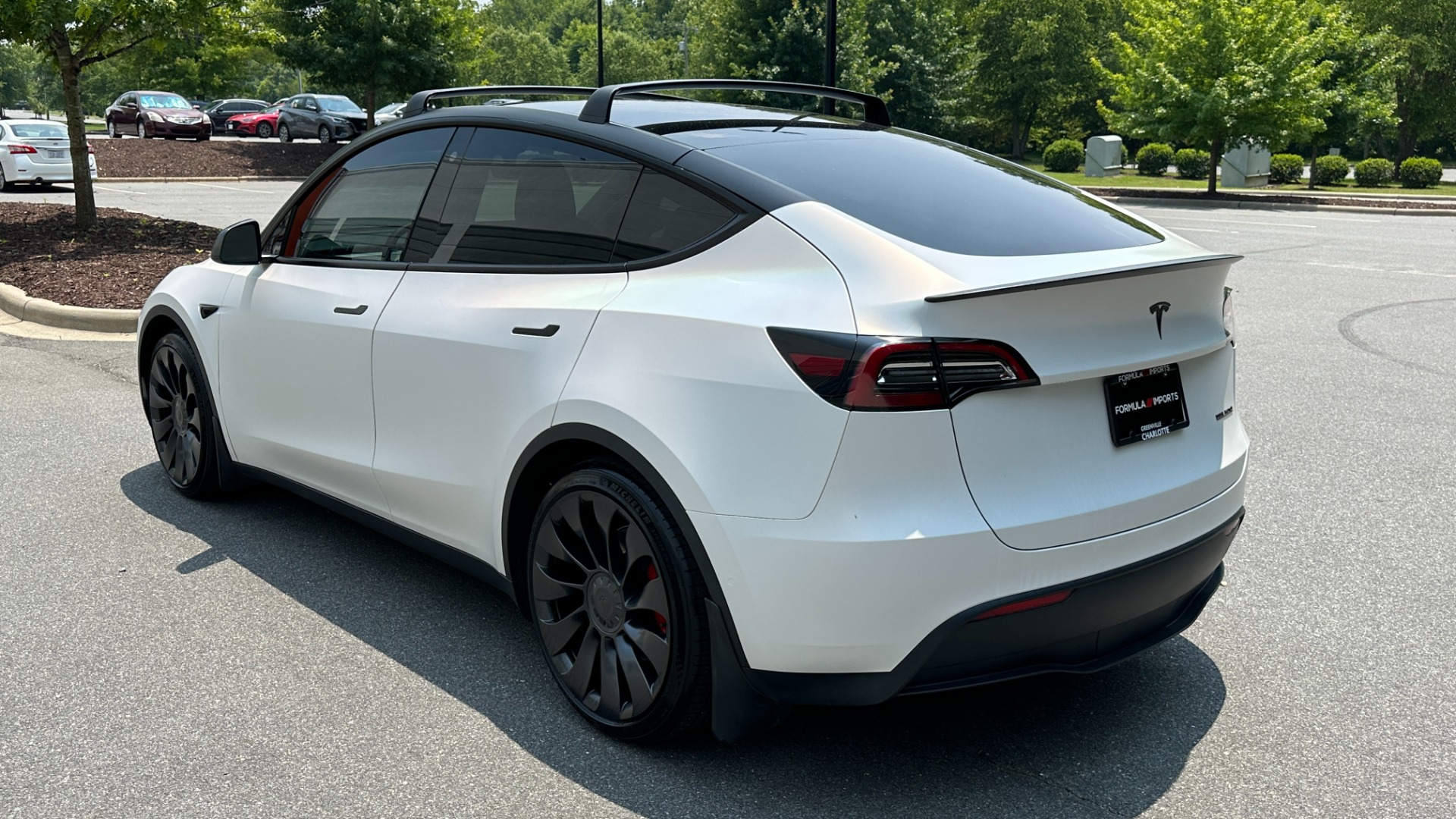 Used 2022 Tesla Model Y PERFORMANCE / CHAMELEON SATIN WHITE WRAP ...
