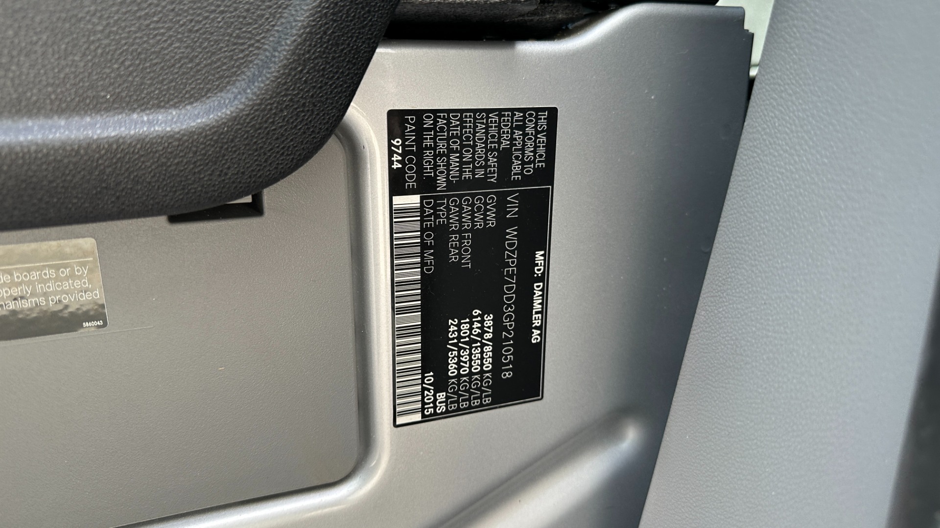 Used 2016 Mercedes-Benz Sprinter Passenger Vans For Sale ($35,900 ...