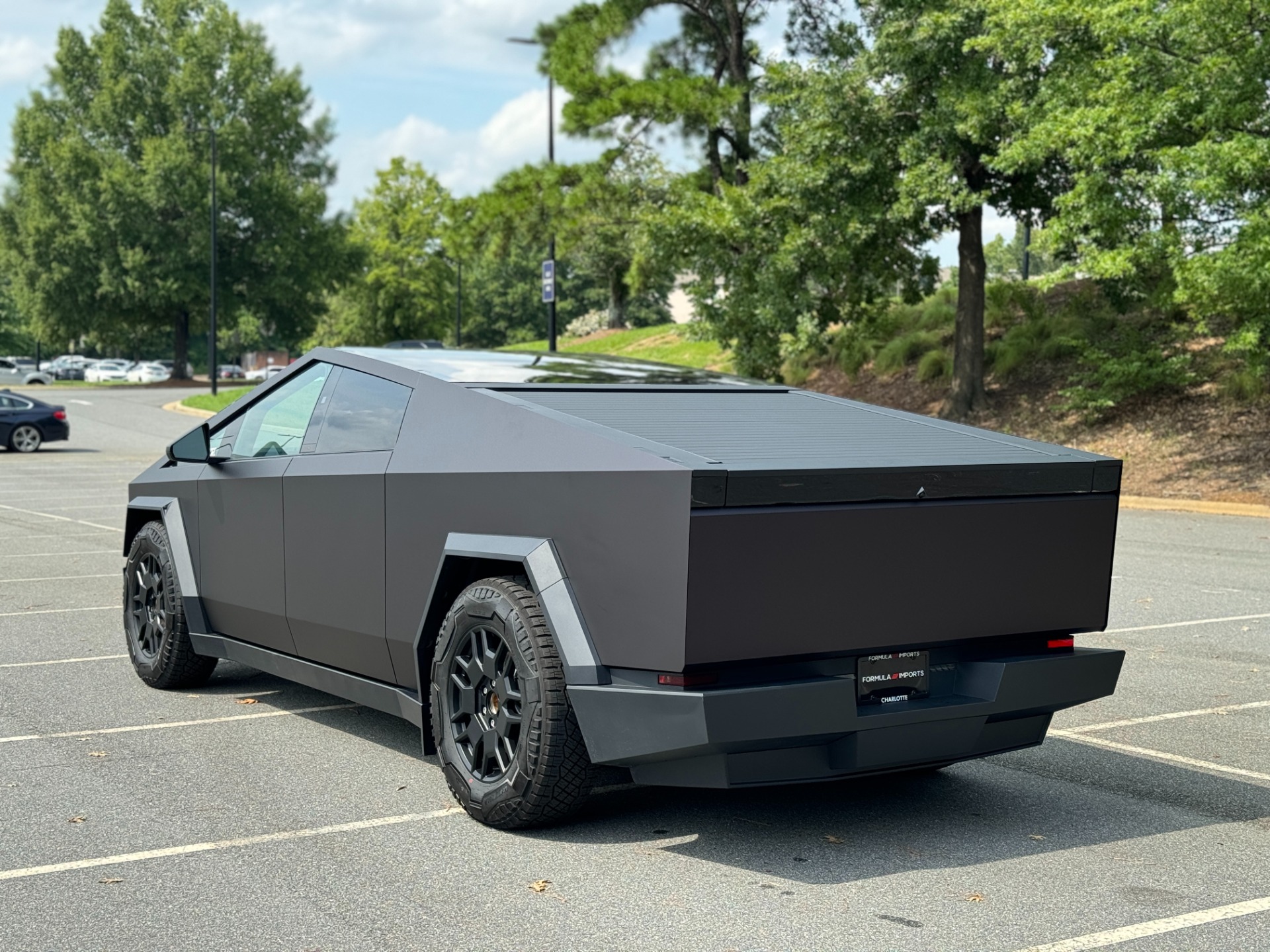 Used 2024 Tesla Cybertruck CUSTOM PURPLE WRAP For Sale ($105,000 ...